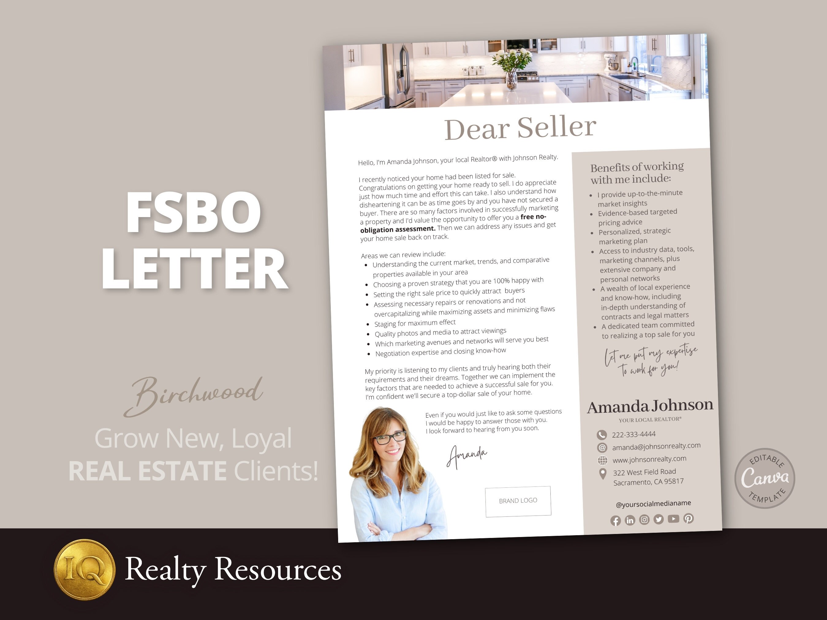 Fsbo Letter Expired Listing Flyer Template Real Estate Flyer Realtor
