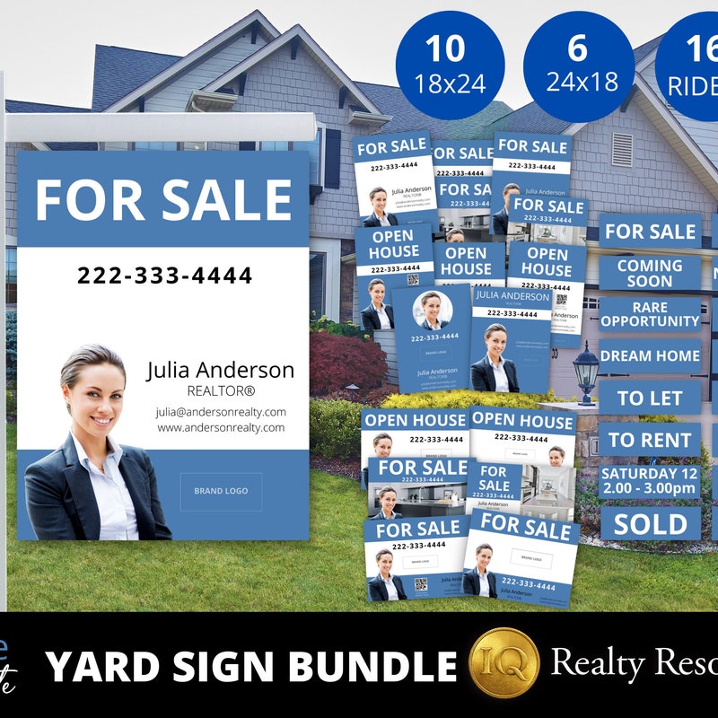 Real Estate Sign - Etsy