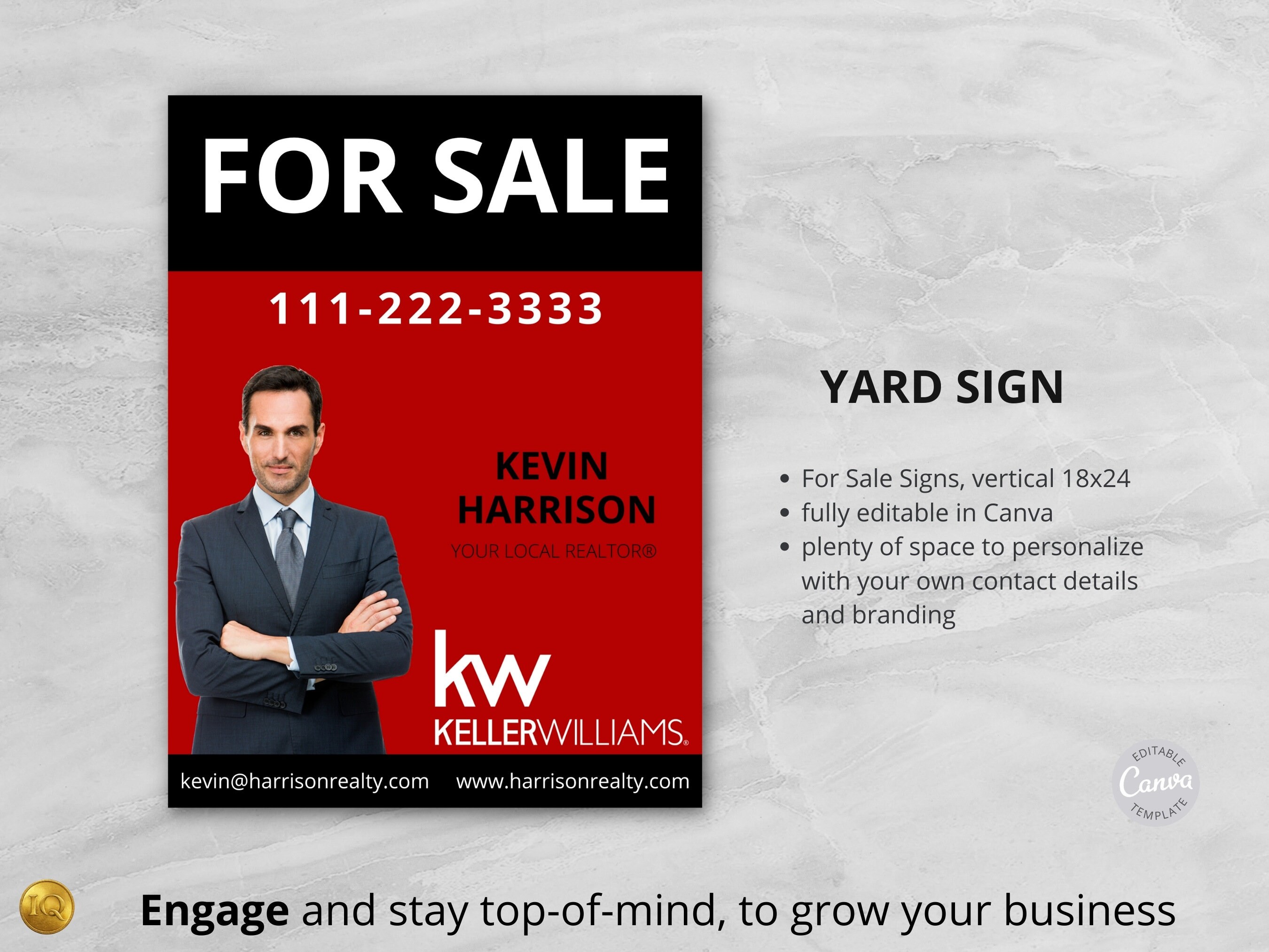 Keller Williams Sold Sign