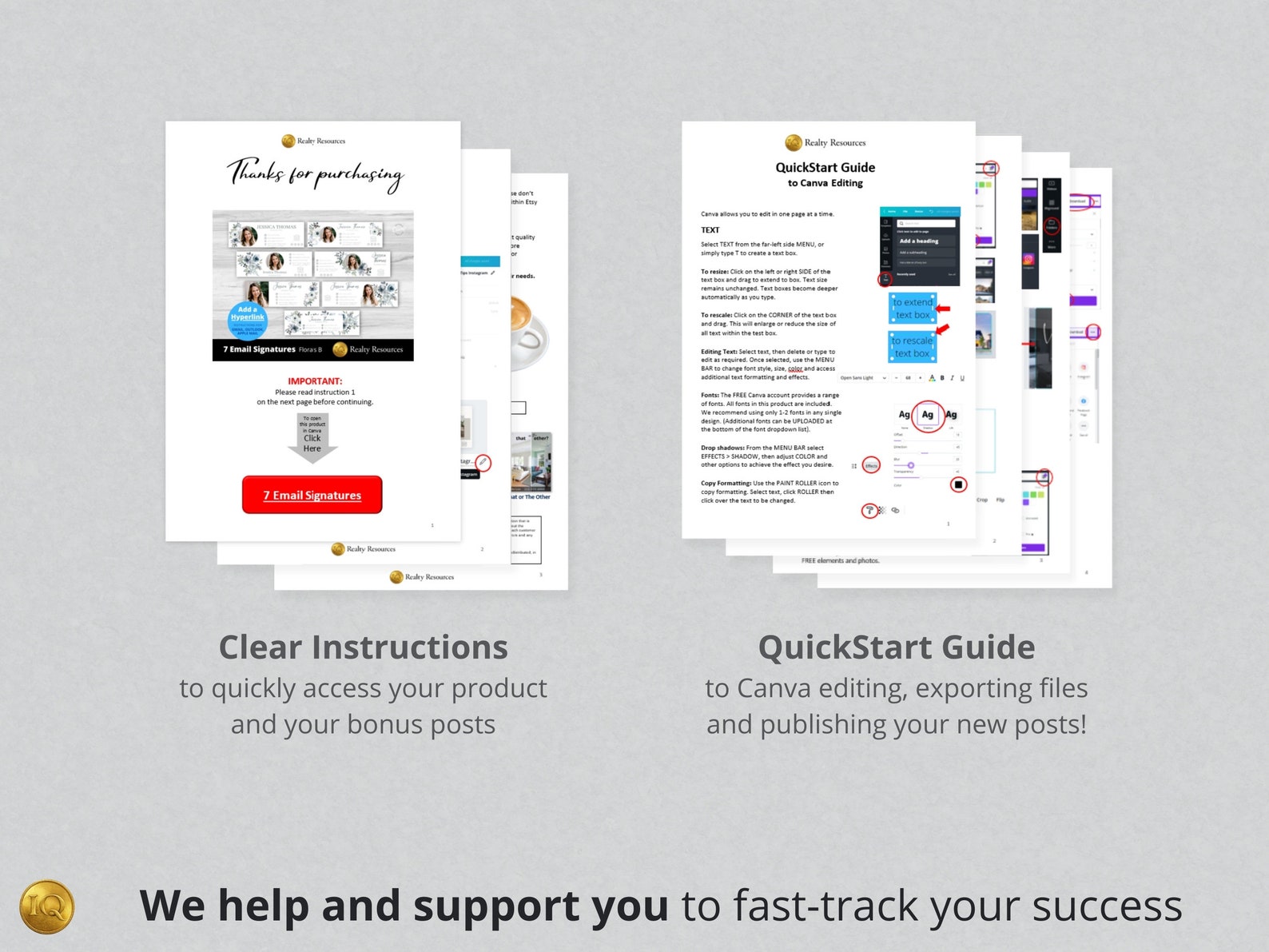 Email Signature Template Bundle, Floral, Email Marketing, Florists ...