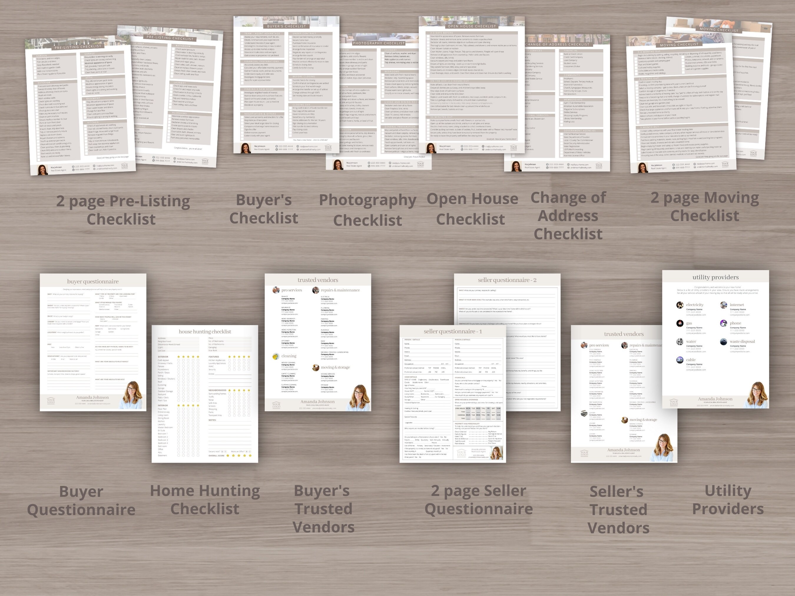 Buyer Seller Guide Complete Bundle, Listing Presentation, Flyers ...