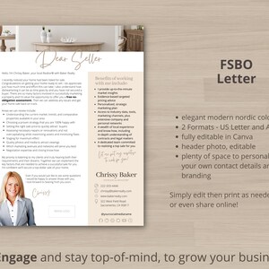 FSBO Letter, Expired Listing Flyer Template, Real Estate Flyer, Realtor ...