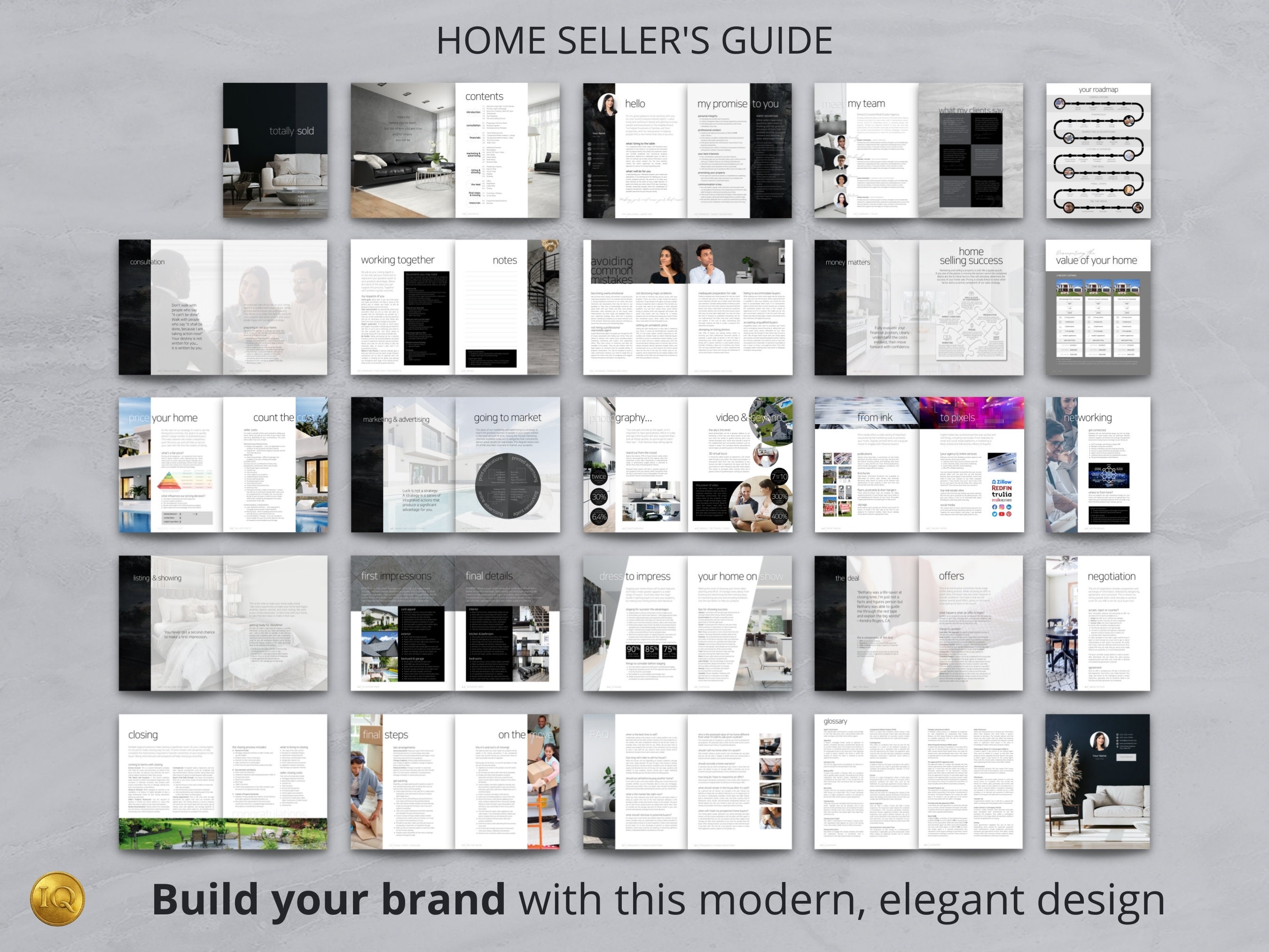 Buyer Seller Guide Bundle, Buyer Packet, Listing Presentation, Business ...