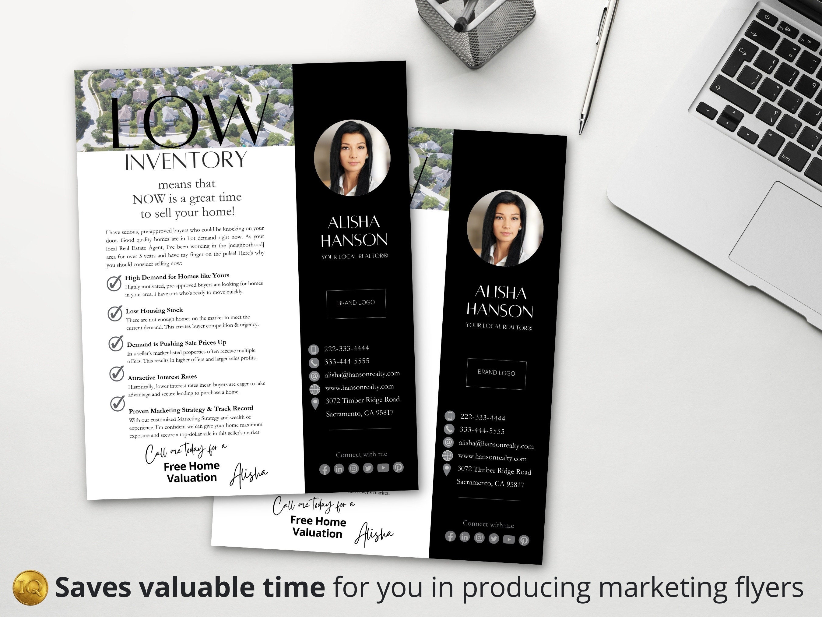 Real Estate Flyer Template, Low Inventory, Real Estate Marketing ...