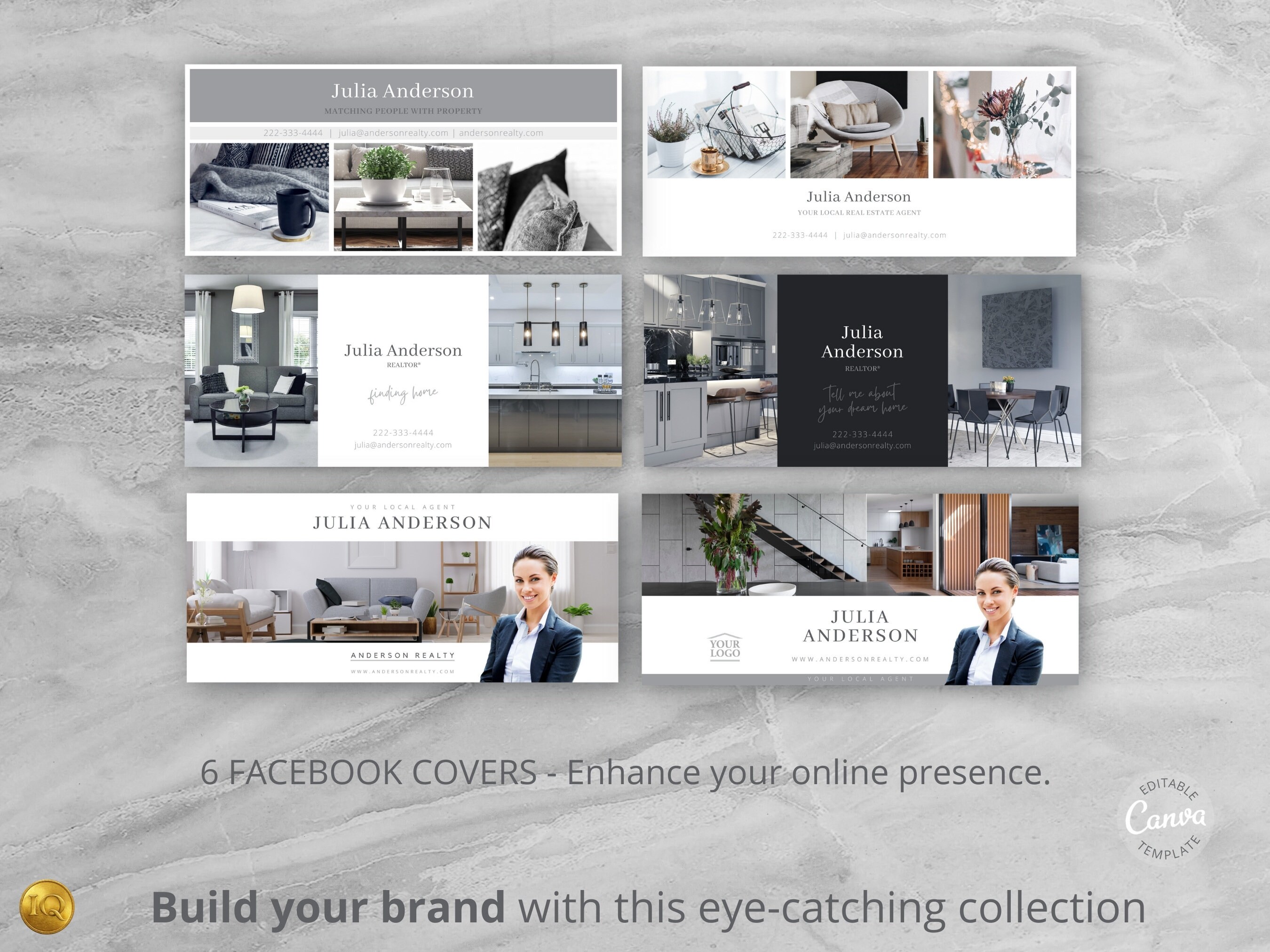 Real Estate Branding Kit MINI BUNDLE, Branding Package, Real Estate ...