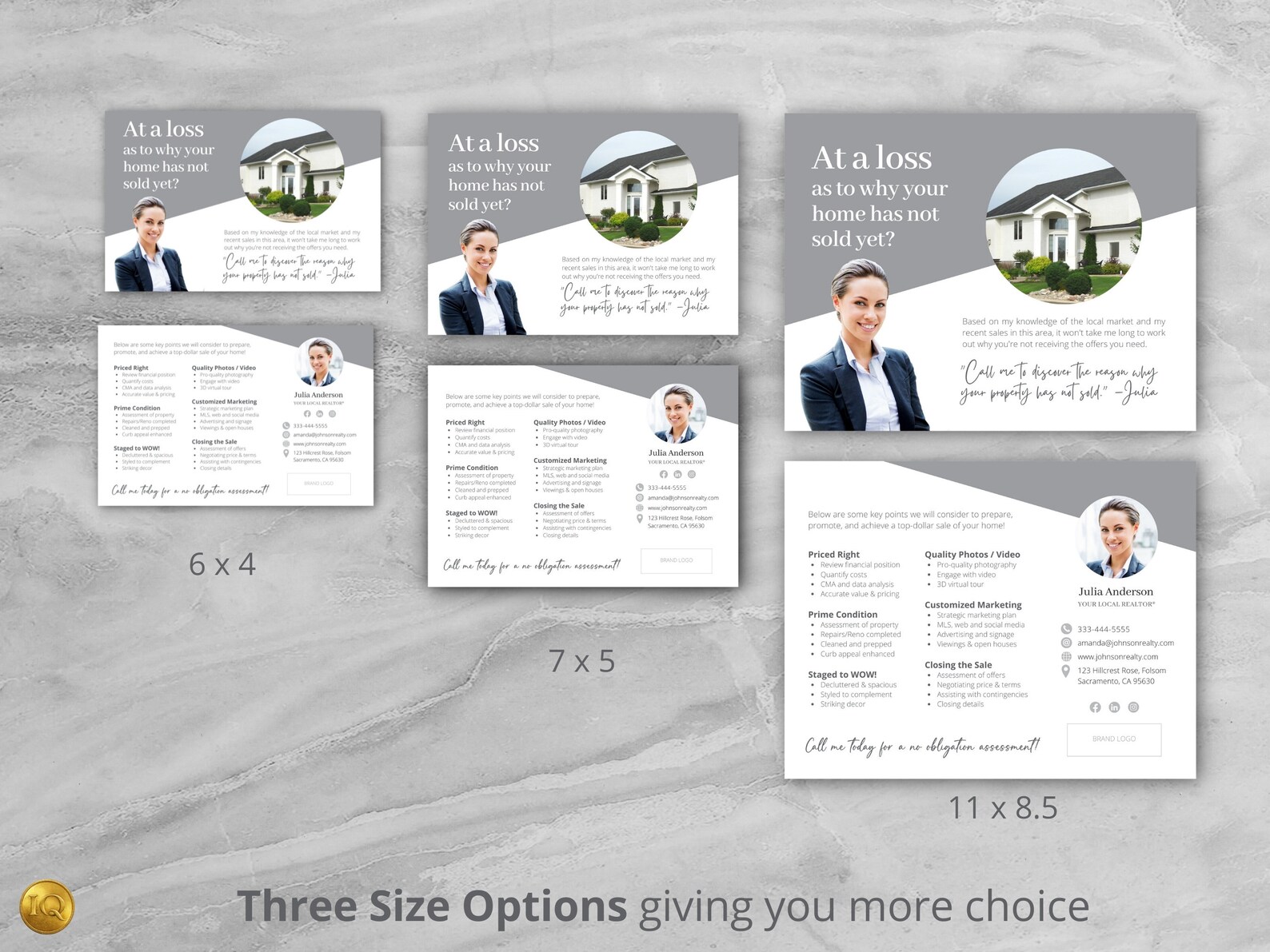 Real Estate Postcard Template Expired Listing Postcard - Etsy