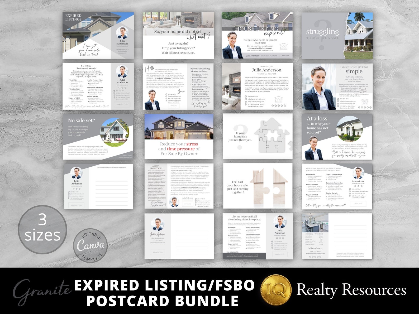 Real Estate Postcard Template Expired Listing Postcard - Etsy