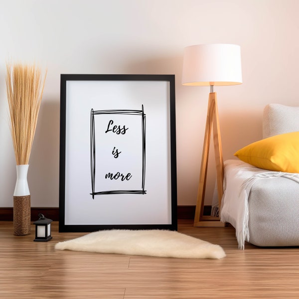 Less is More - Etsy