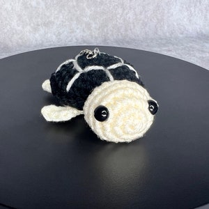 Handmade Crochet Baby Turtle Keychain | Acrylic Crochet | Cotton ...