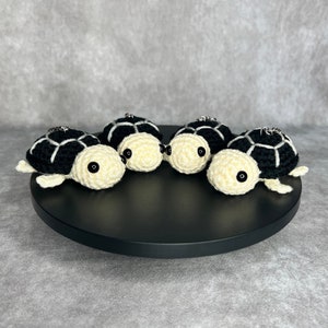 Handmade Crochet Baby Turtle Keychain | Acrylic Crochet | Cotton ...