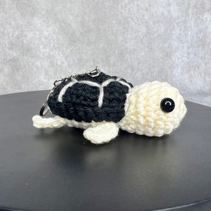 Handmade Crochet Baby Turtle Keychain | Acrylic Crochet | Cotton ...