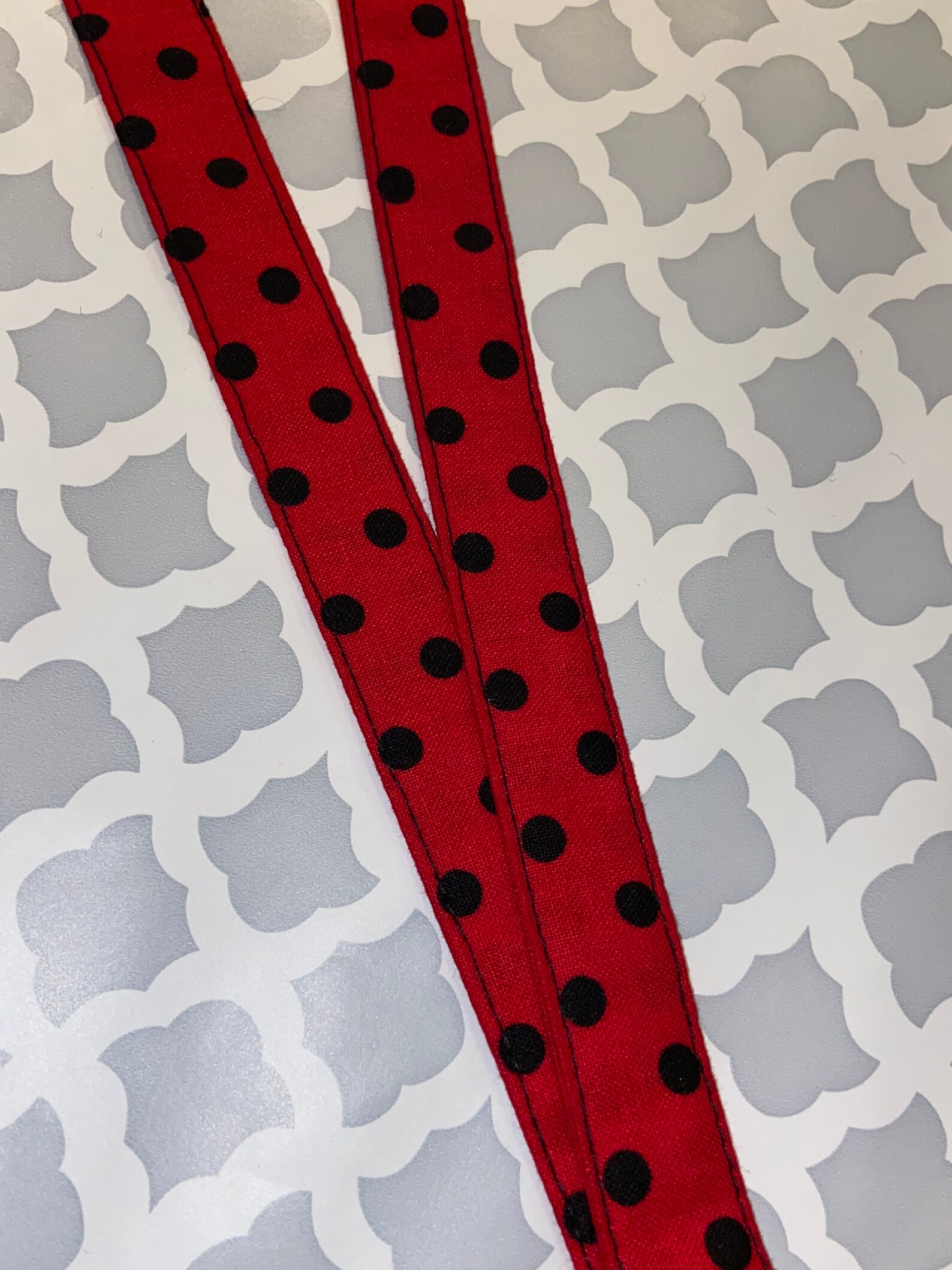 Hot Pink Polka Dots Lanyard Lanyard for Keychains ID - Etsy