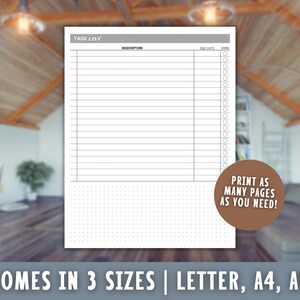 Project Planner Printable, Anti-procrastination, Meeting Notes, Project ...