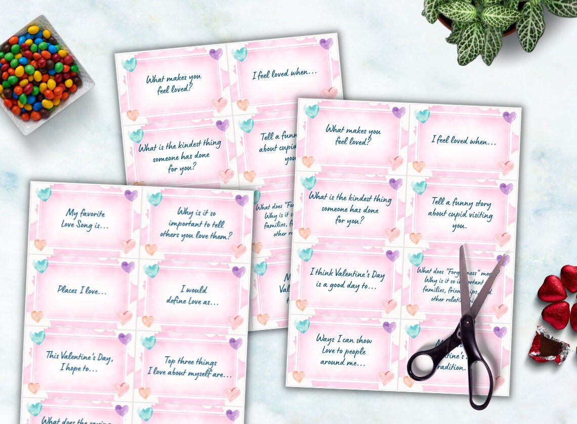 Valentine's Day Conversation Starters - Family Dinner Conversation ...