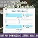Goal Tracker Multiple Goal Tracker Printable Goal Planner - Etsy