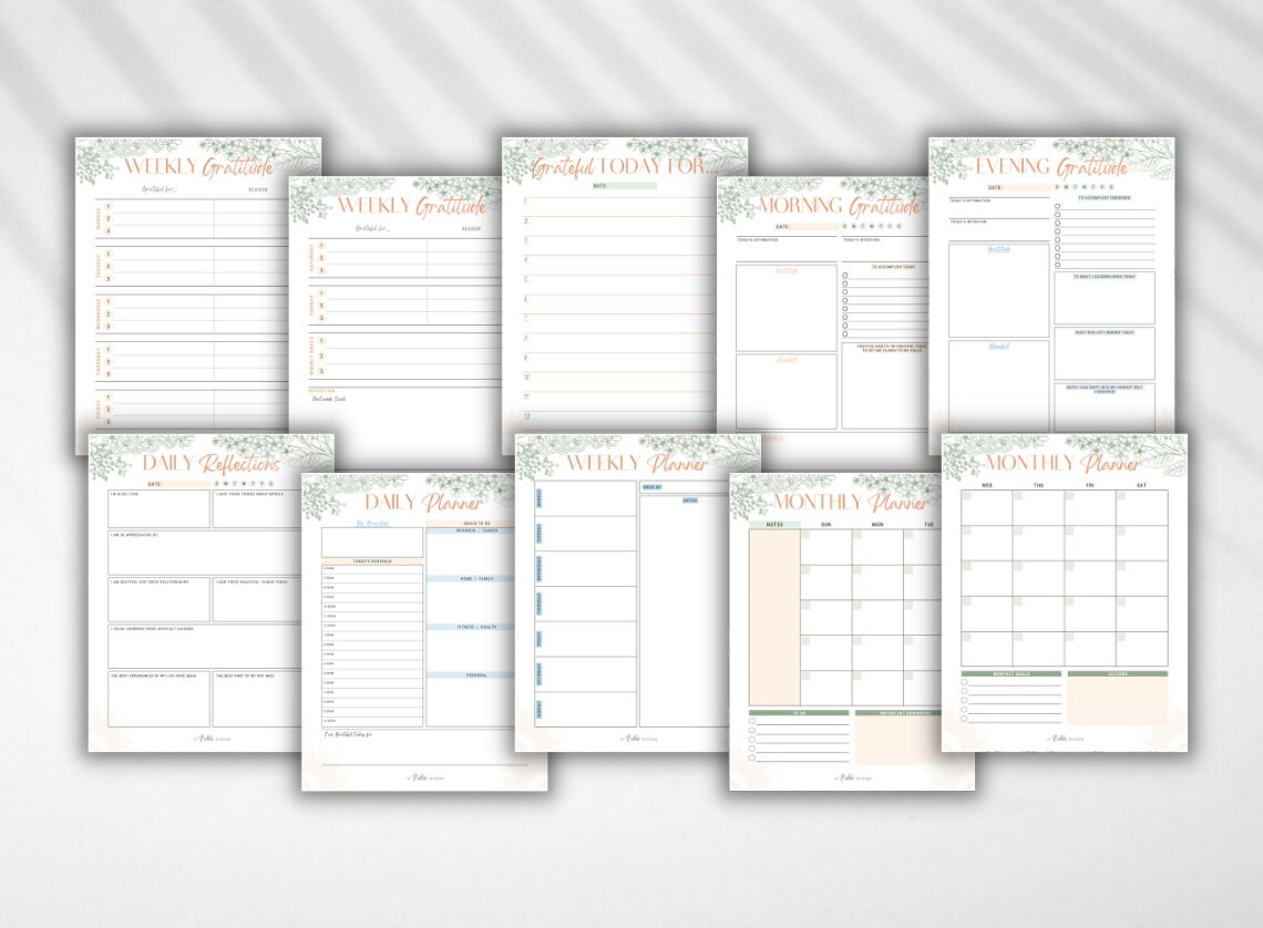 Bible Journaling Printable Bible Planner Prayer Sermons Scriptures ...