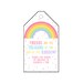 Rainbow Favor Tag - Birthday Party Tags - Rainbow Thank You Tags ...