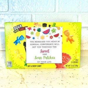 General Conference HANDOUT TAGS - Gift Tags - PRINTABLE - Instant ...