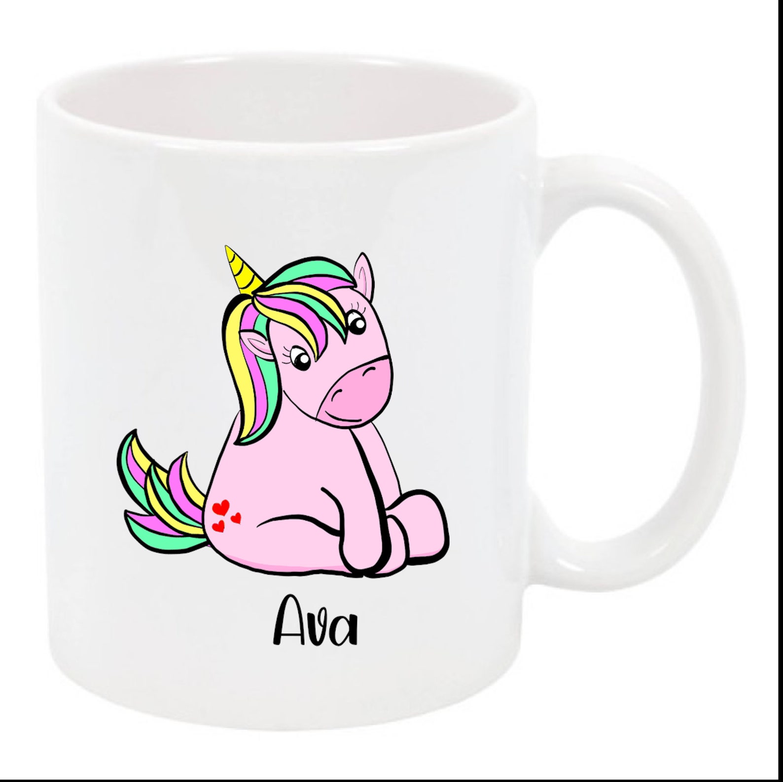 Personalised Unicorn Mug Etsy