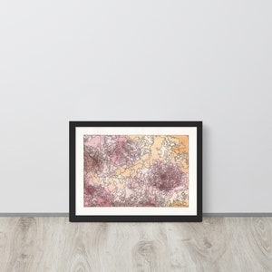 Mapa de las Maravillas / Acuarela Art Print - Etsy México
