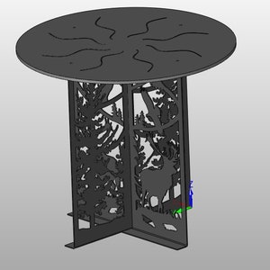 Table and Chair Dxf - Etsy UK