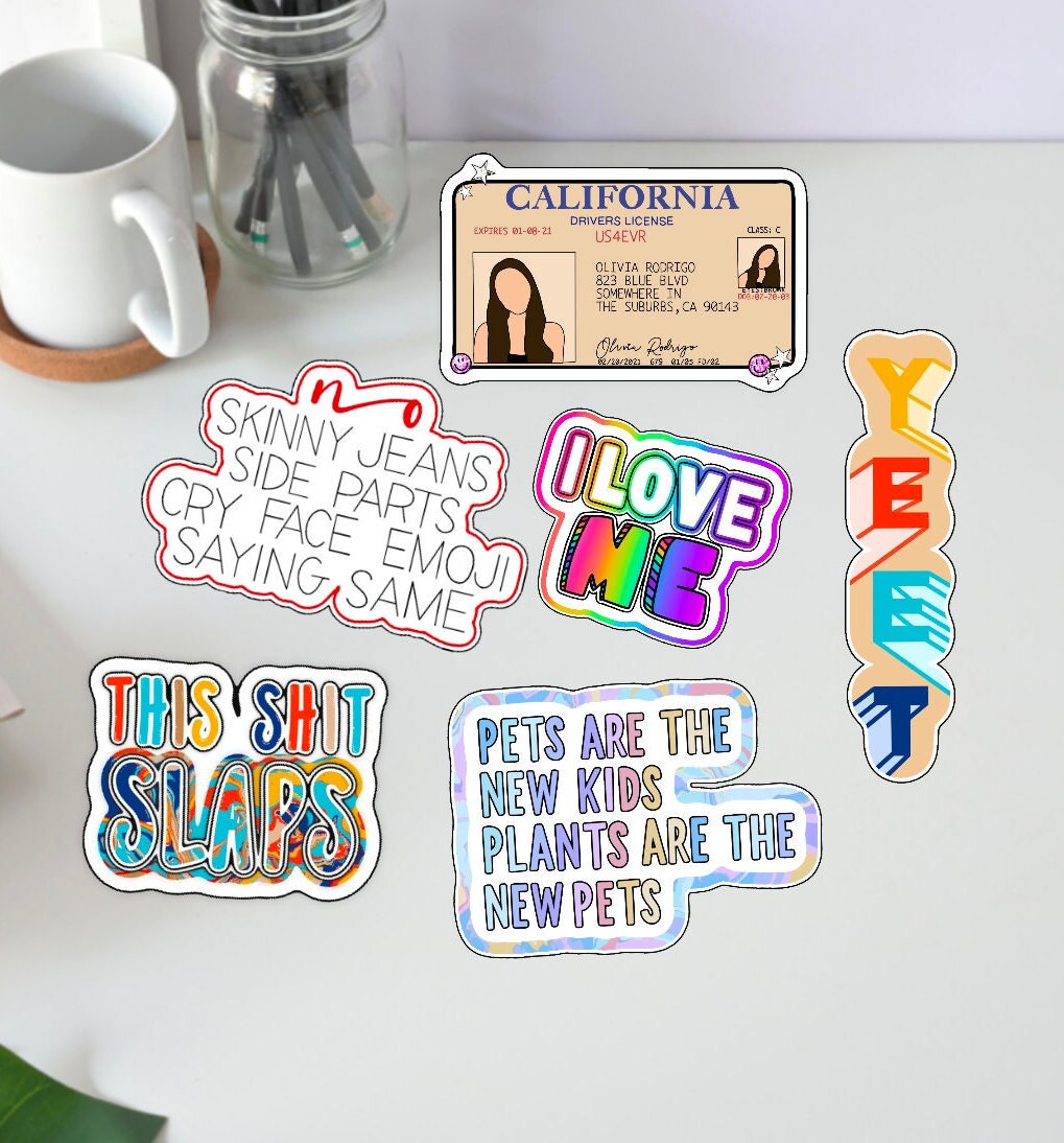 Gen Z Sticker Pack Digital Download - Etsy
