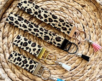 Leopard Key Chain - Etsy