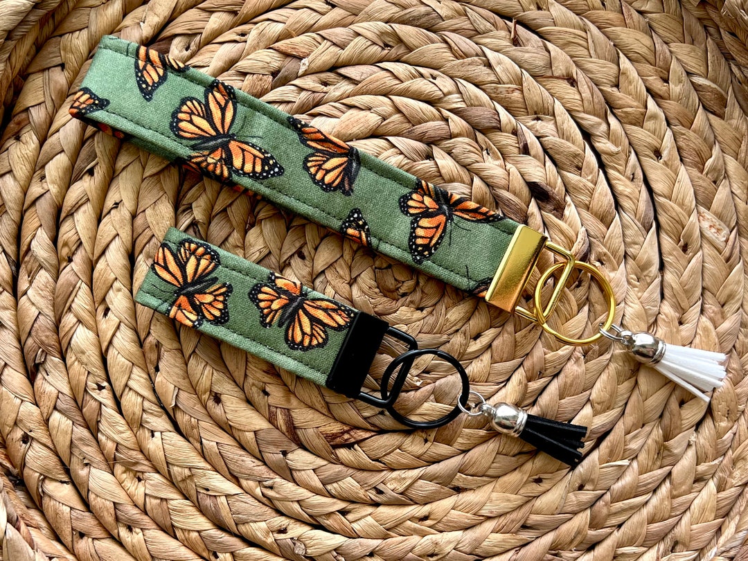 Monarch Butterfly Key Chain - Etsy