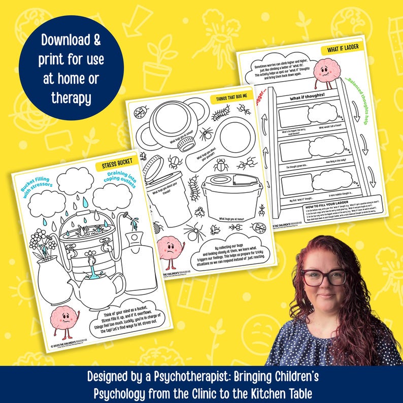 Ultimate Kids Emotions Worksheets Bundle | Anger, Worry, Feelings ...