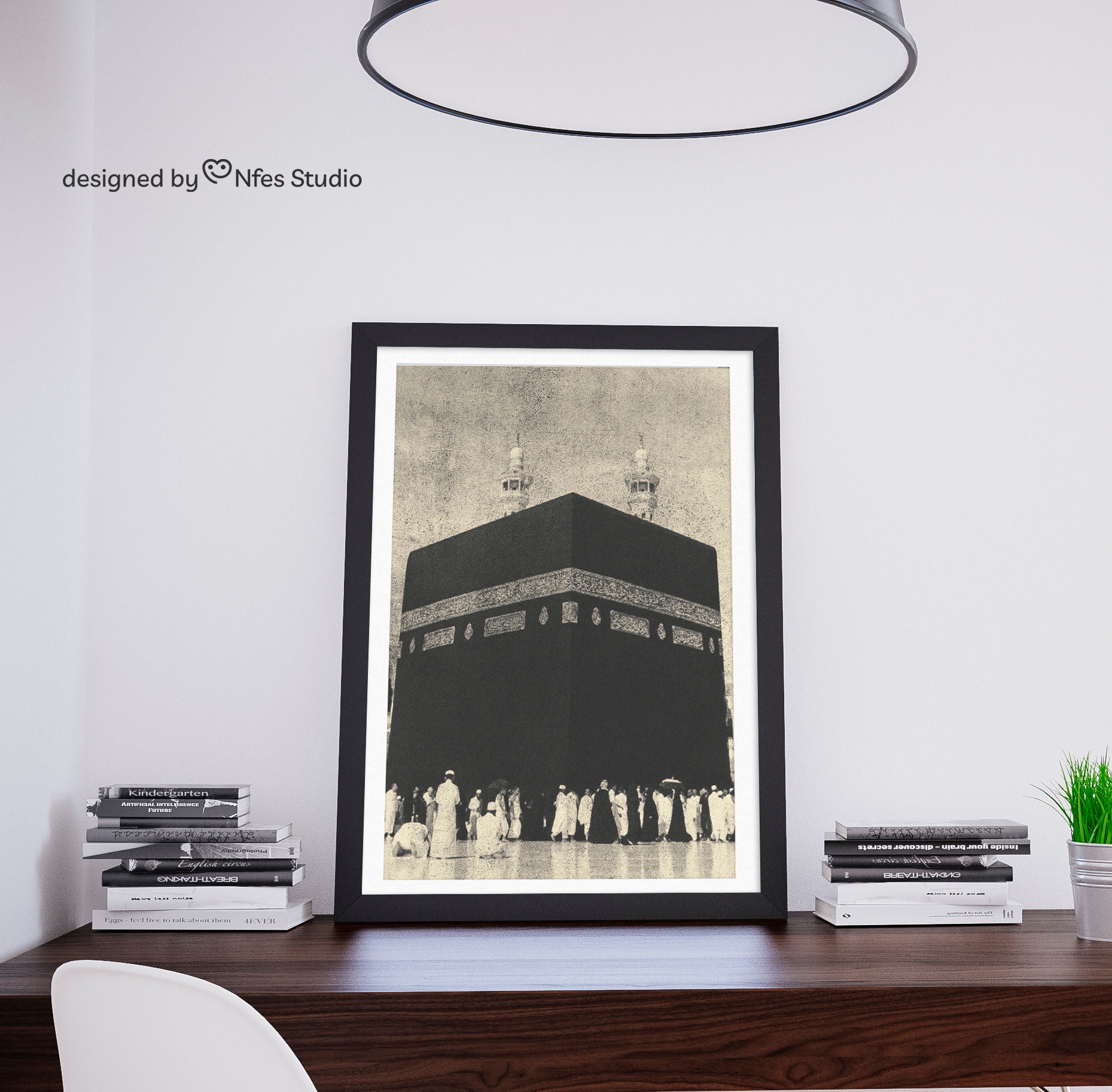 Kaaba Art, Mecca Wall Art, Digital Download, Islamic Wall Art, Arabic ...