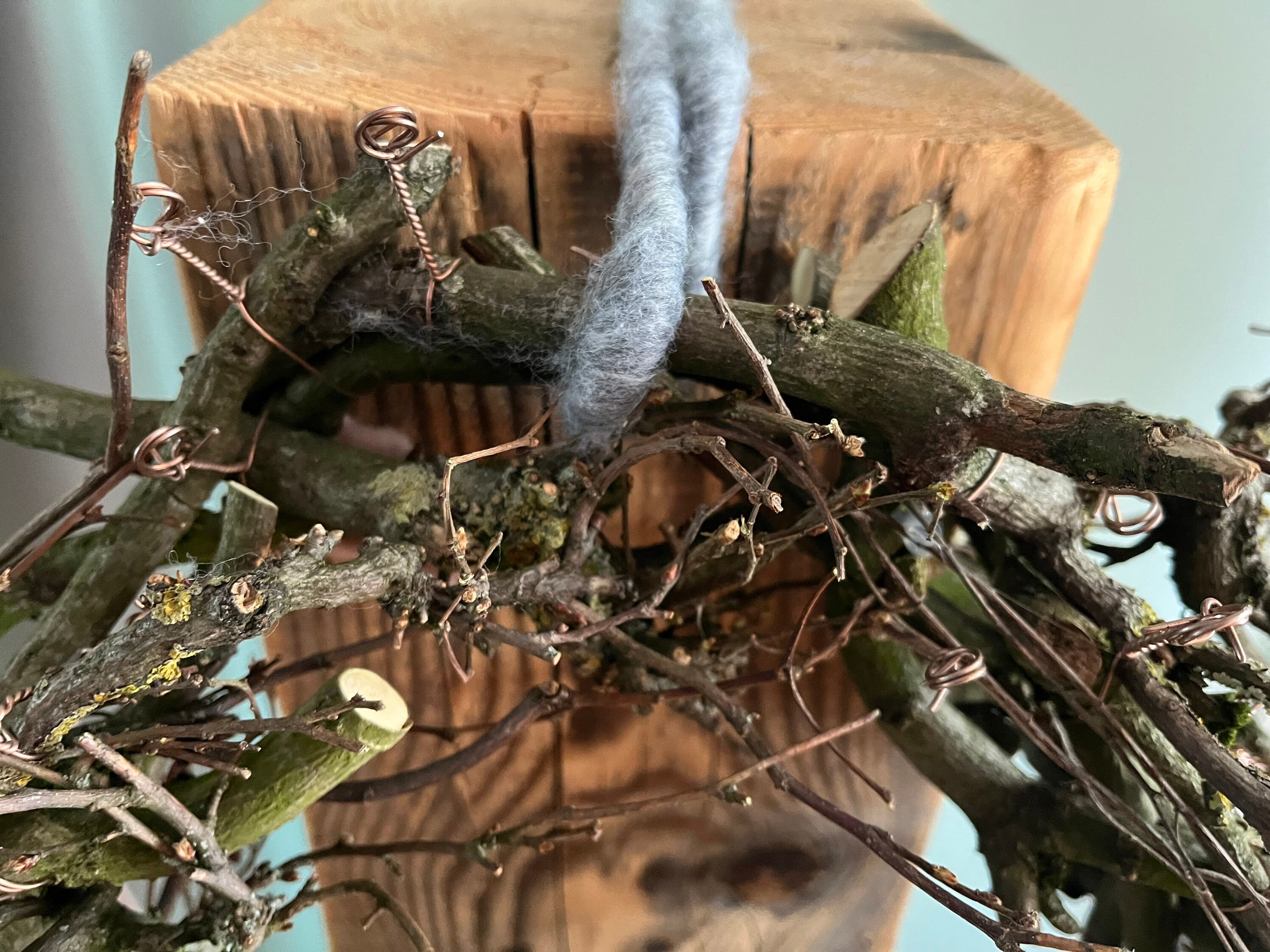 Natural Wreath Drilled With Test Tube/long Durability/unique - Etsy