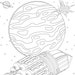 40 Space Themed Coloring Pages | Astronaut, Galaxy, Spaceship, Planets ...