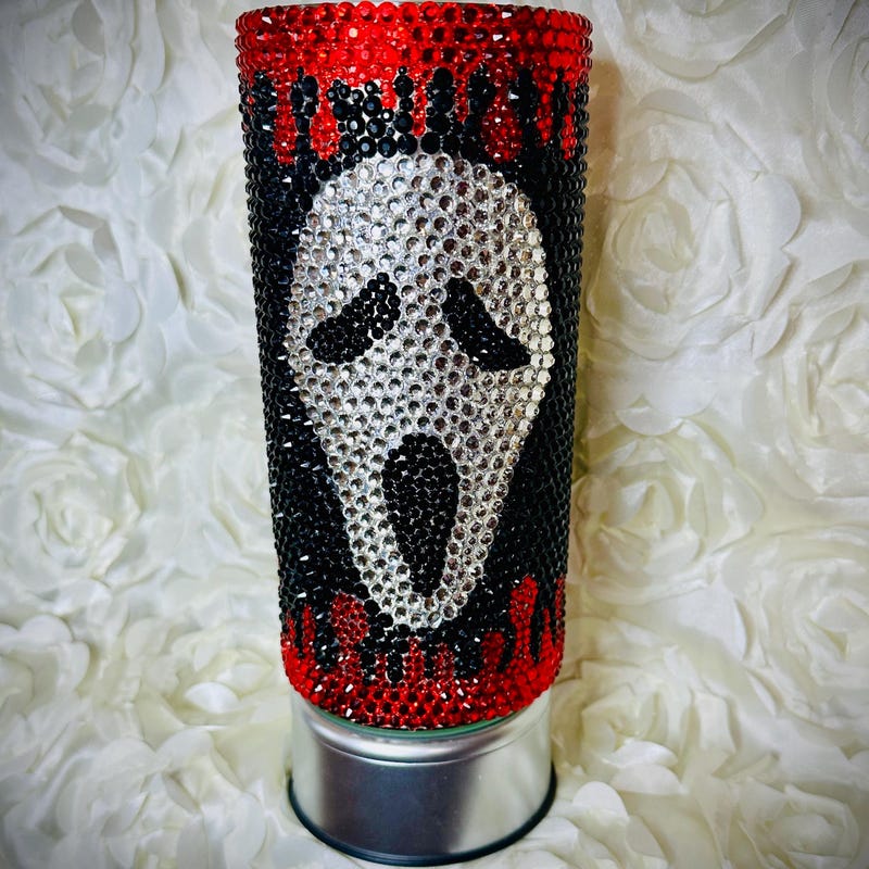 Bedazzled Scream Mask - Etsy