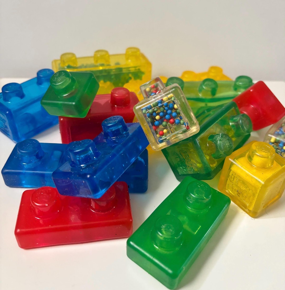 Jelly Blox Sensory Blocks Lot Squishy Toy Blocks Sensory Fidget ...
