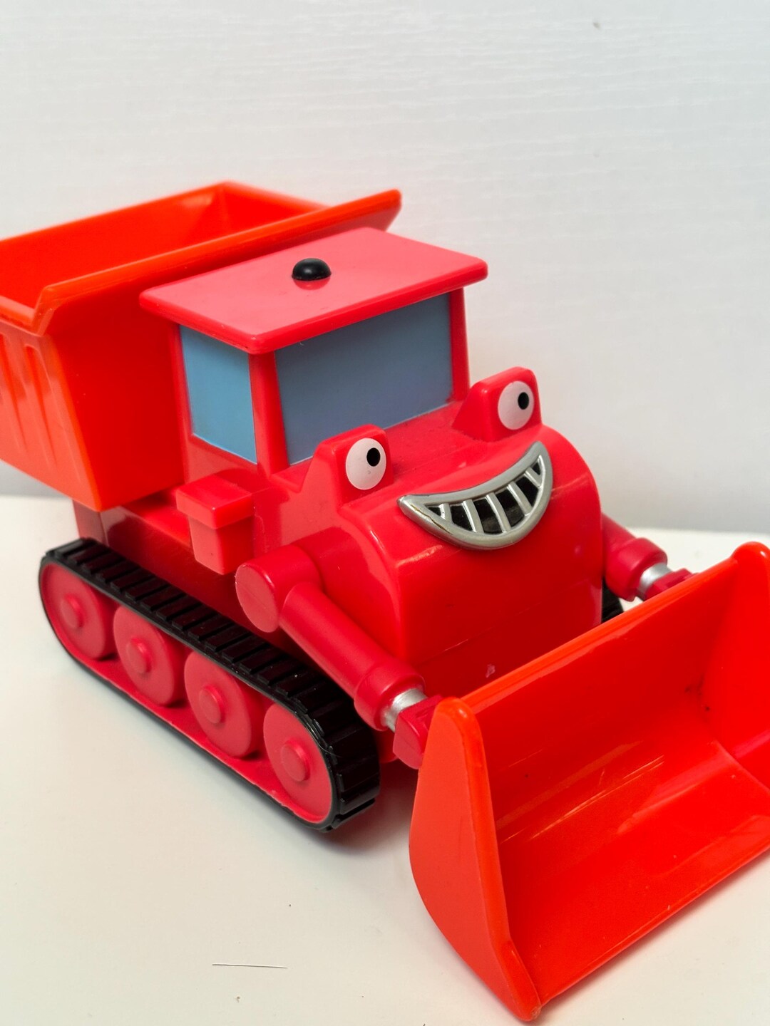 Vintage Bob the Builder Muck Bulldozer Toy Talking Dump Truck Early ...