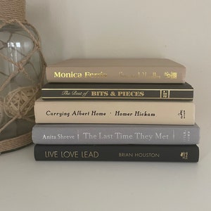 Decorative Books Bookshelf Decor Books for Decorating - Etsy