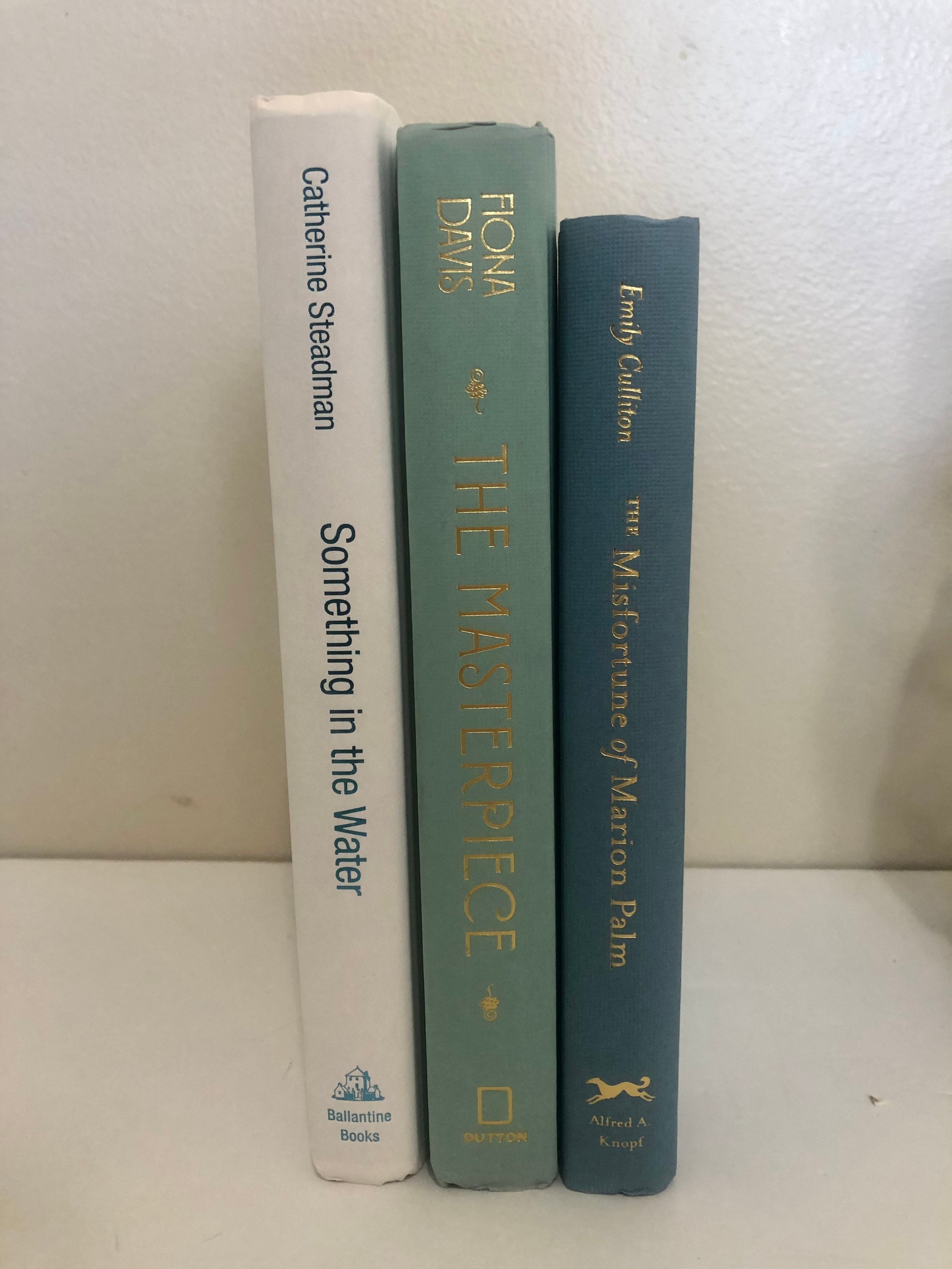 Decorative blue and white books for bookshelf or coffee table - Etsy Polska