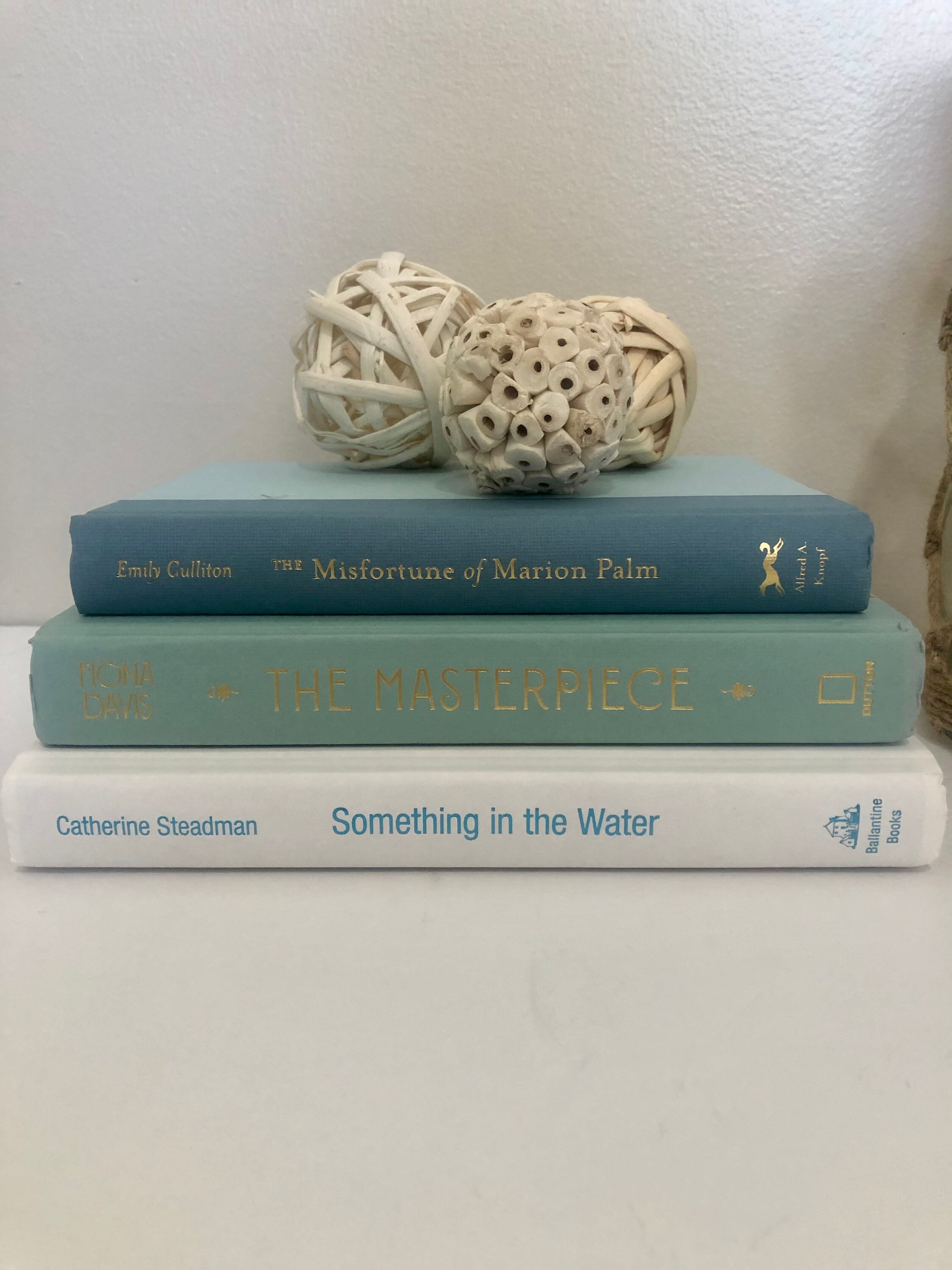 Decorative blue and white books for bookshelf or coffee table - Etsy Polska