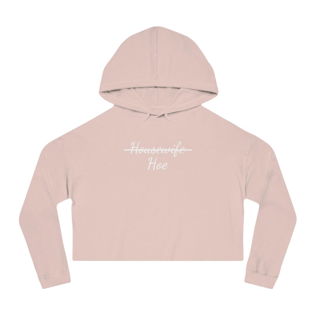 Housewife X Hoe Cropped Hoodie - Etsy