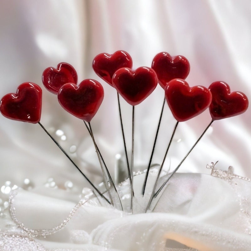 Red Glass Vases - Etsy