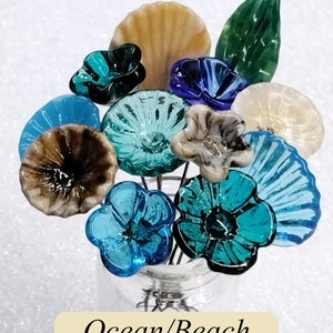 JUST FOR YOU Custom Bouquet Miniature Glass Flower Bouquet Made for You ...