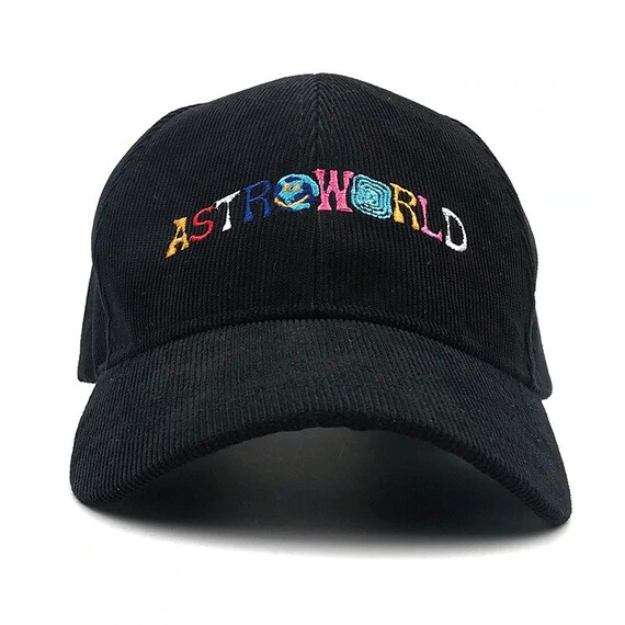 Travis Scott Astroworld Adjustable Cap 100% Corduroy | Etsy