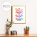 Serenity Prayer Digital File Poster, AA, 12 Steps, Uplifting ...