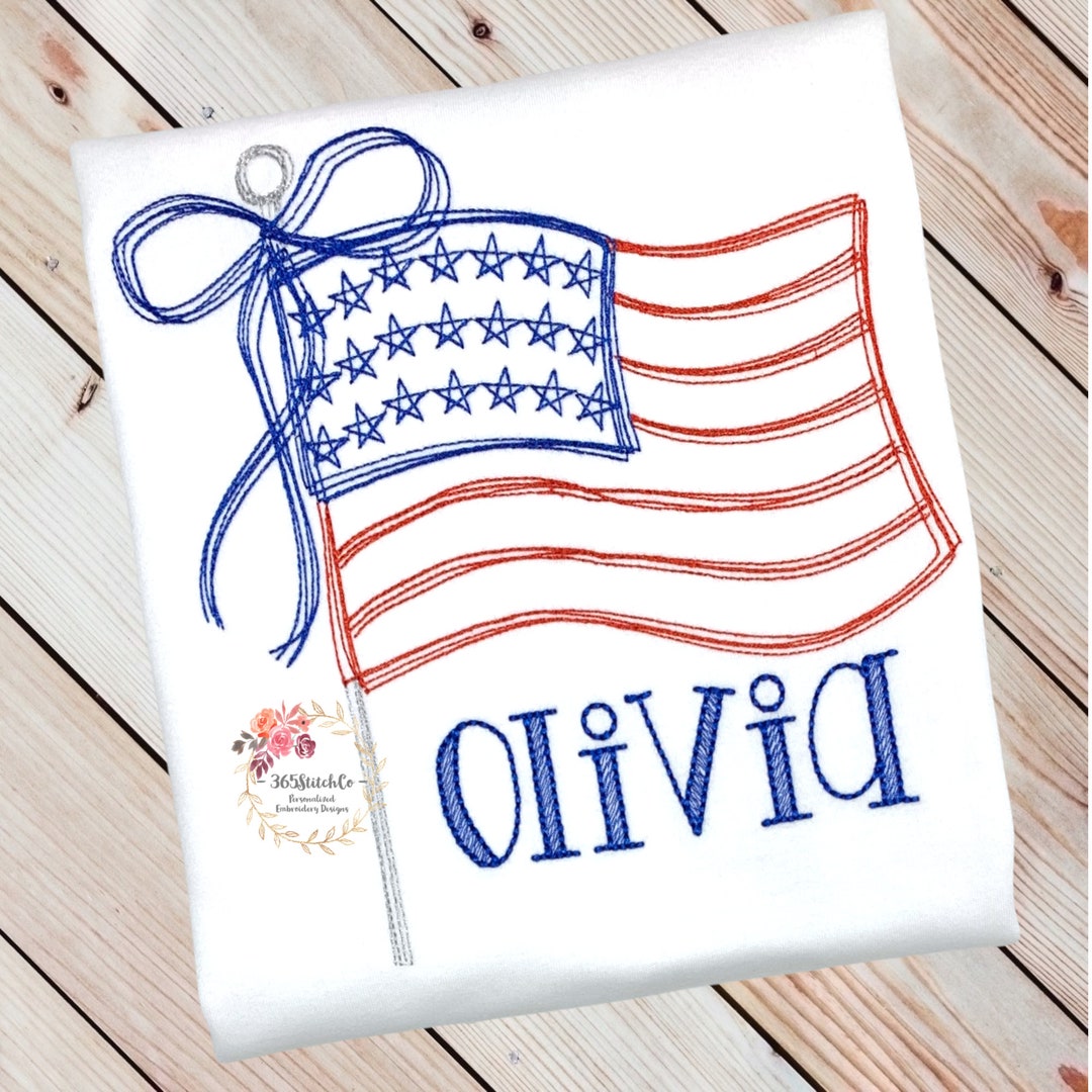 4th of July Shirt, Fourth of July Shirt for Girls, Patriotic Flag Shirt ...