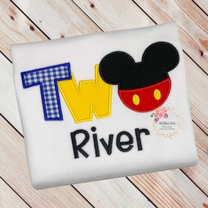 Mickey Mouse 2nd Birthday Shirt, 2nd Birthday Disney Shirt, Mickey ...