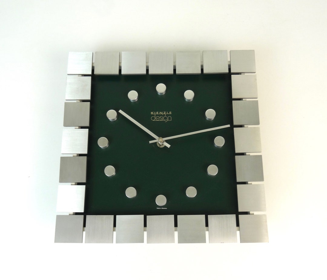 Rare Mid Century Space Age Wall Clock by Kienzle - Etsy