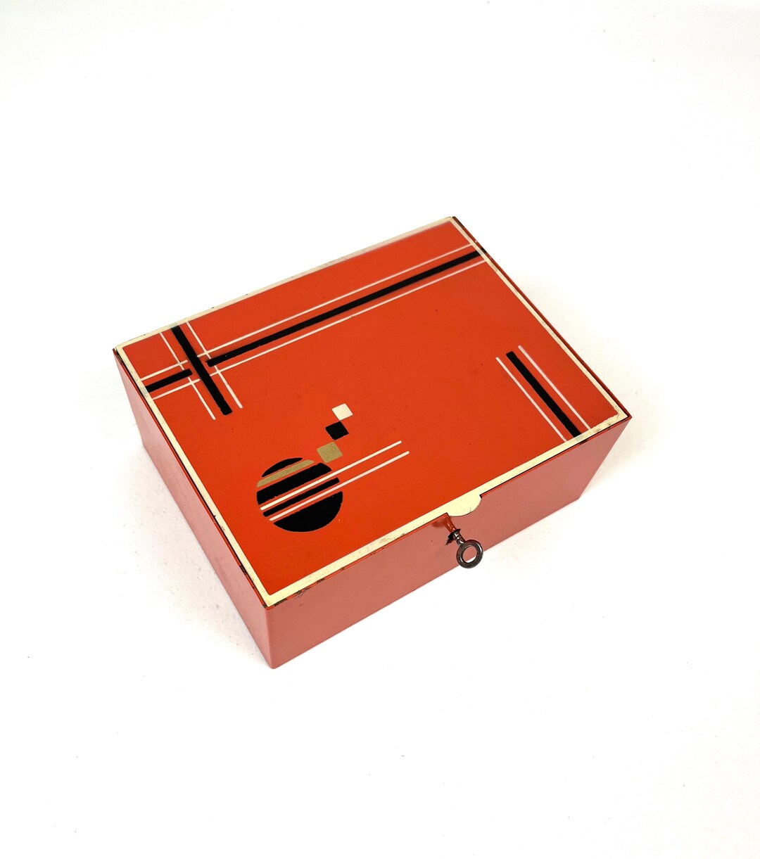 Very Rare Original Bauhaus Suprematism Cubist Money Jewelry Box by ...