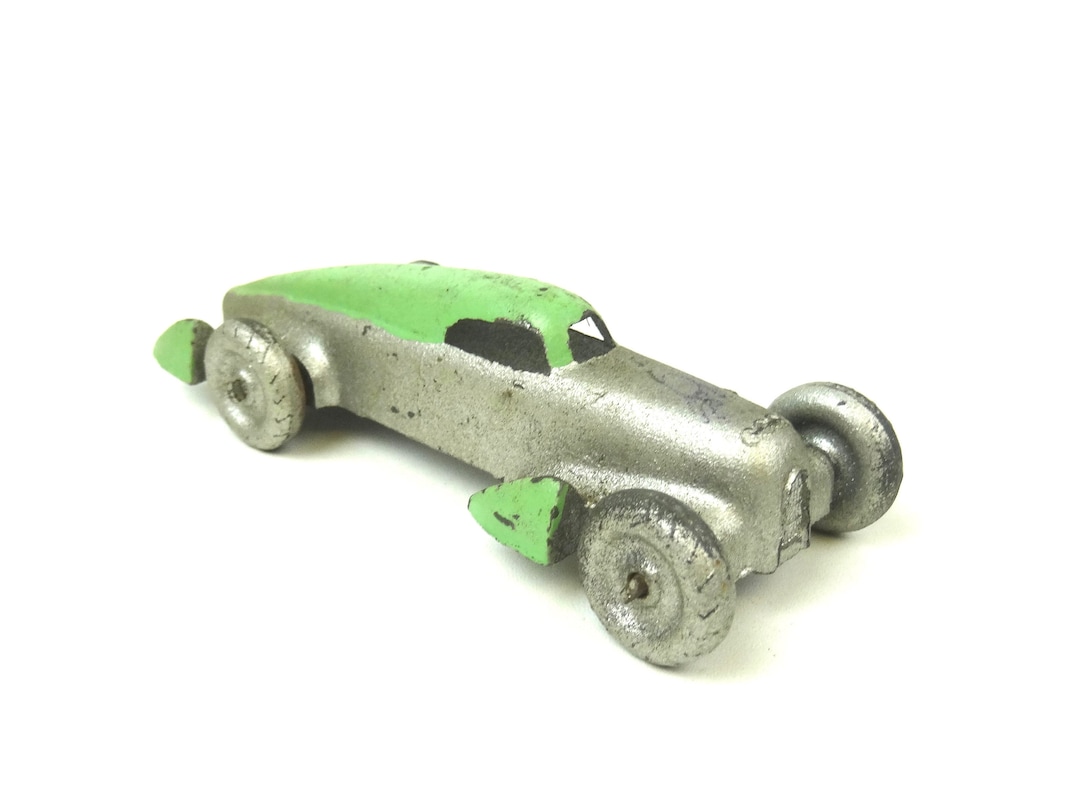 Rare Art Deco Streamline Auto Union Antique Tin Toy Race Car Germany ...