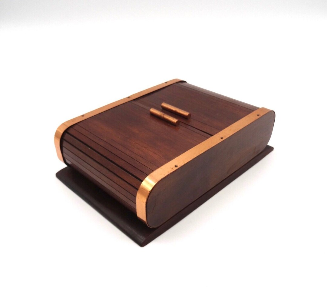 Rare Art Deco Avant-garde Double Roll Top Jewelry Box France 1930 - Etsy UK