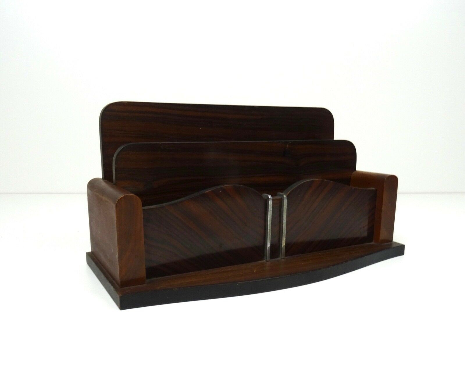Rare Art Deco Rosewood Letter Holder Stand - Etsy